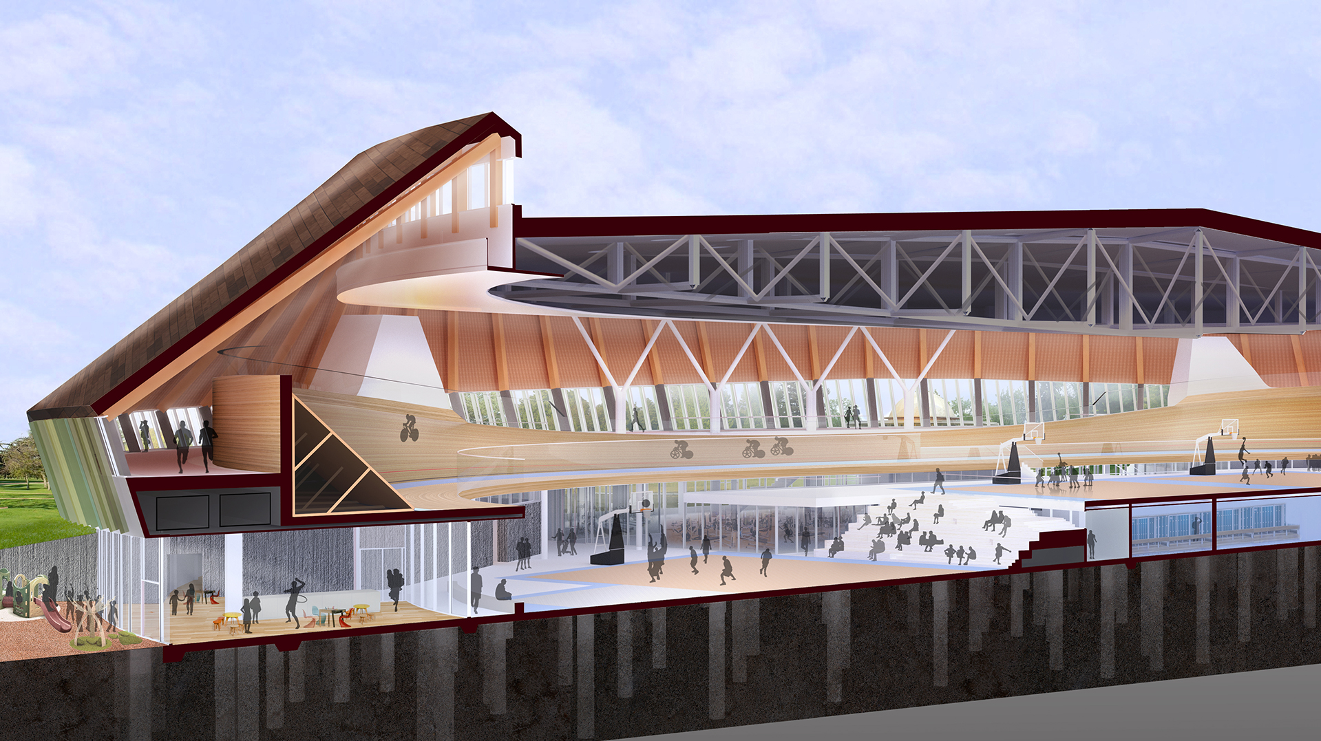 Coronation Park Sports and Recreation Centre - hcma