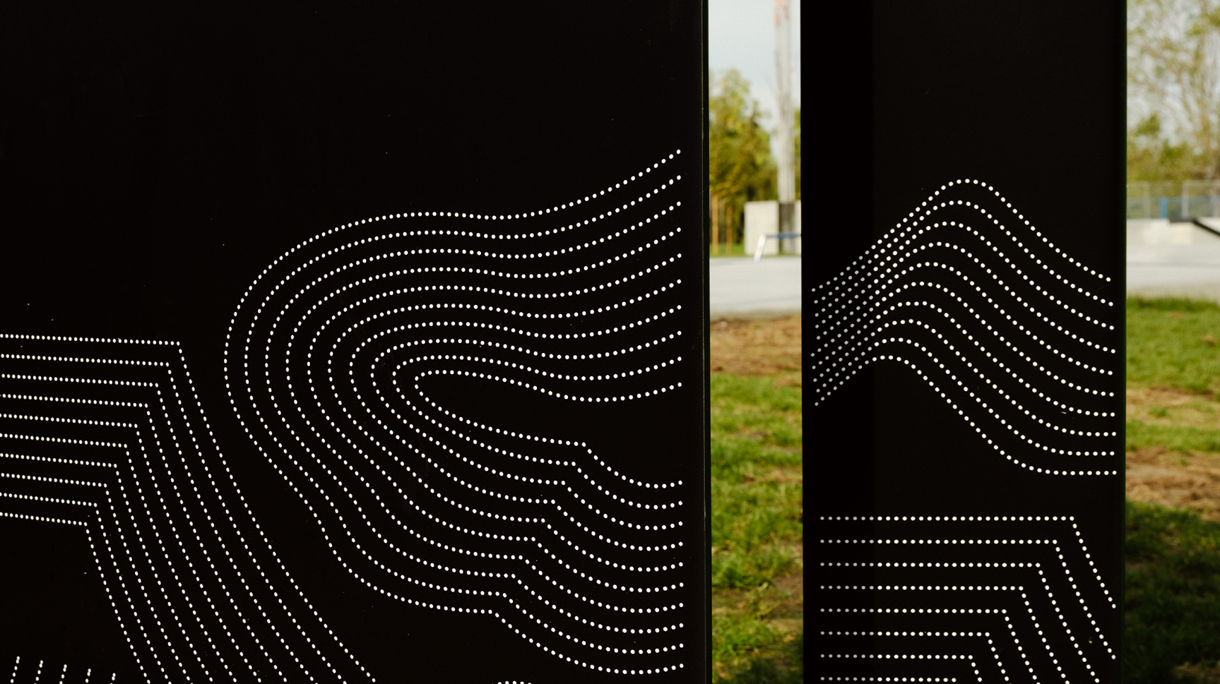 Topaz Skate Park wayfinding - hcma